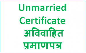 Unmarried Certificate Application Form PDF - अविवाहित प्रमाण पत्र कैसे ...